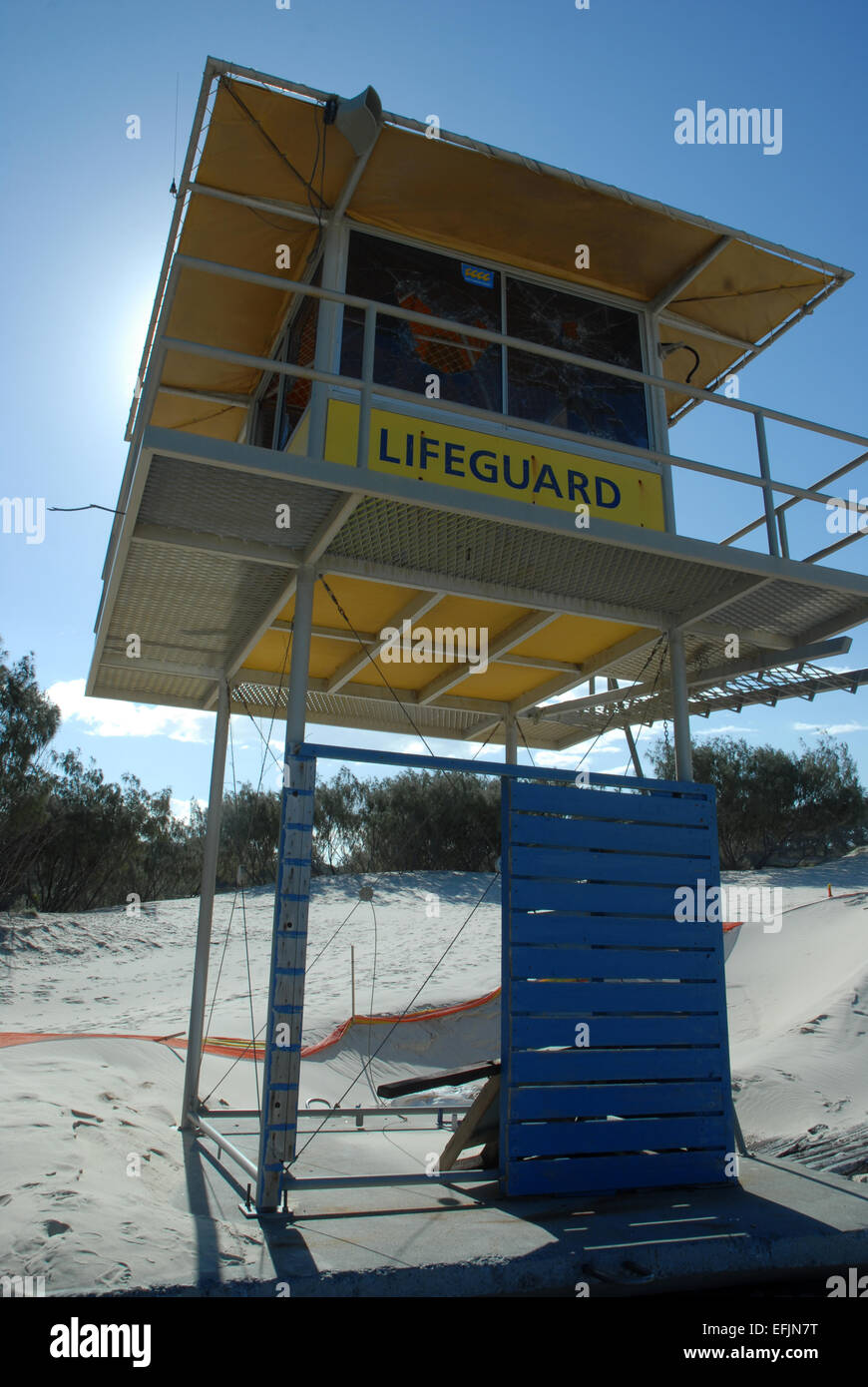 Queensland lifeguard tower hi-res stock photography and images - Alamy