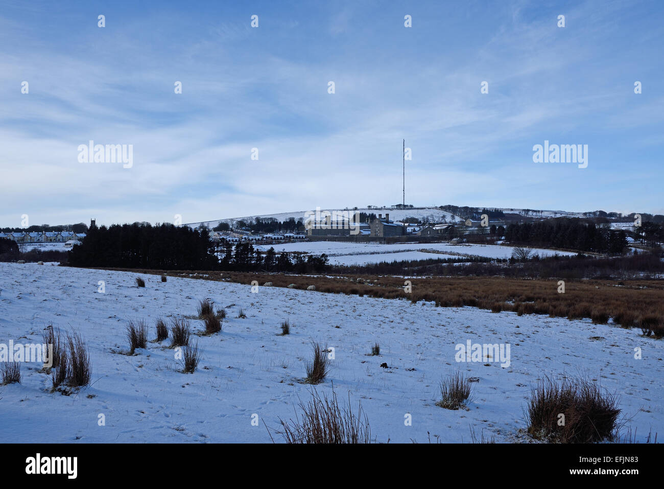 Dartmoor Prison at Princetown, Dartmoor National Park, Devon, UK Stock ...