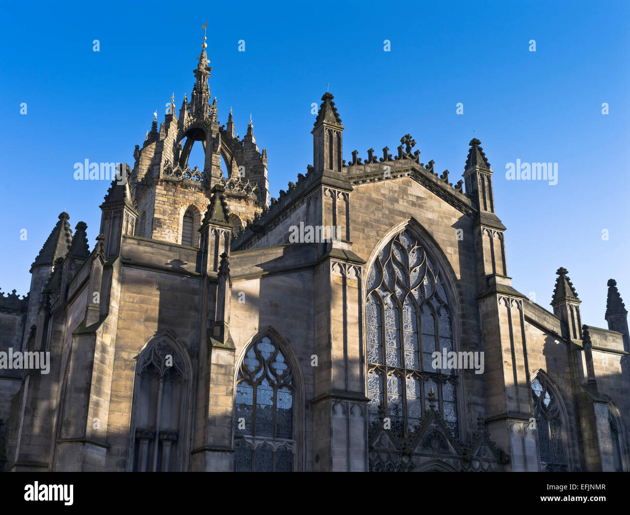 dh St Giles Cathedral ROYAL MILE EDINBURGH Crown steeple cathedral ...