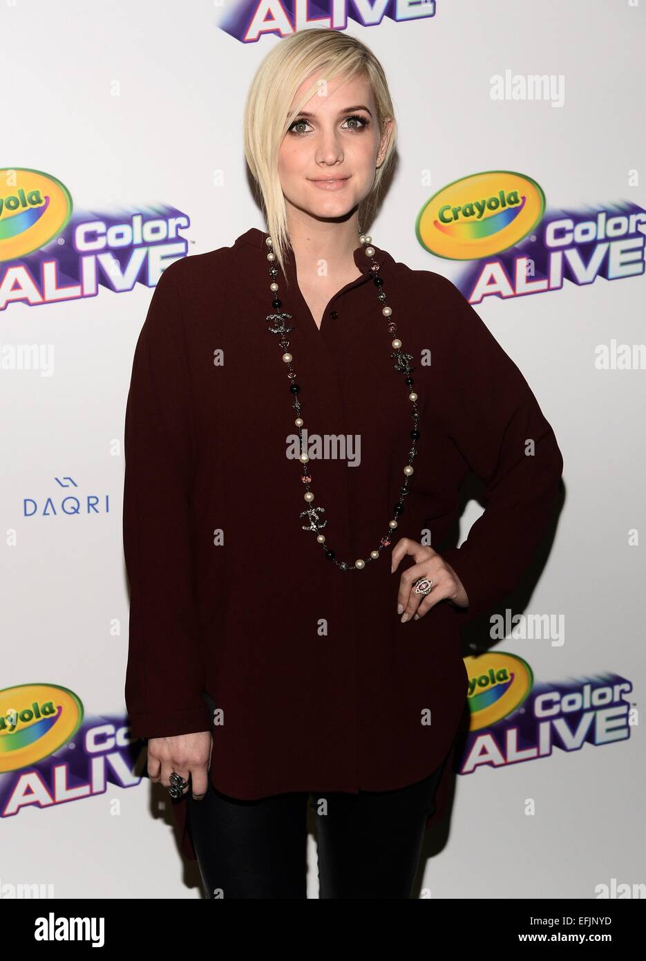 New York, NY, USA. 5th Feb, 2015. Ashlee Simpson Ross at a public ...