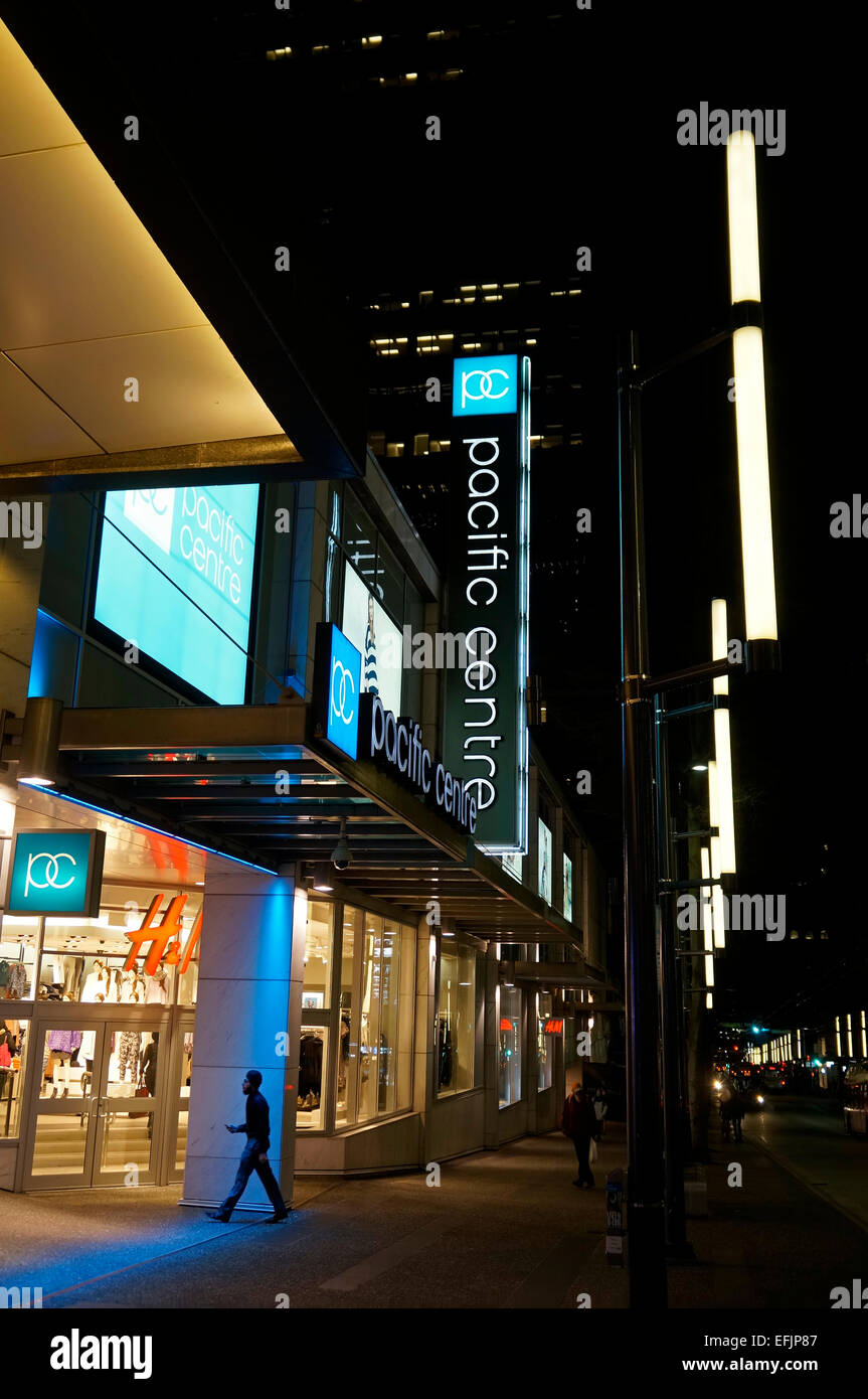 Entrance to pacific centre mall hi-res stock photography and images - Alamy