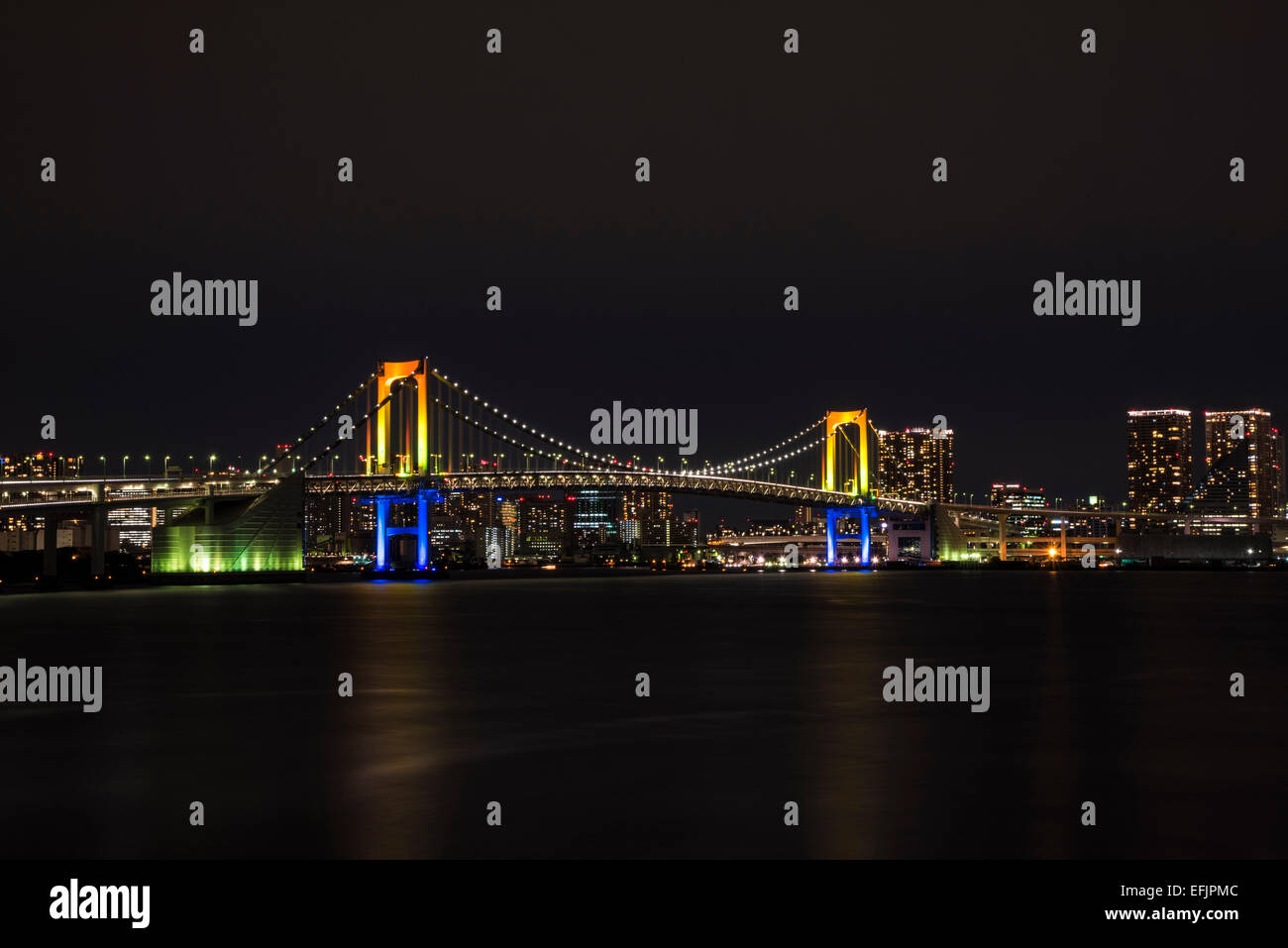Minato and rainbow bridge hi-res stock photography and images - Alamy