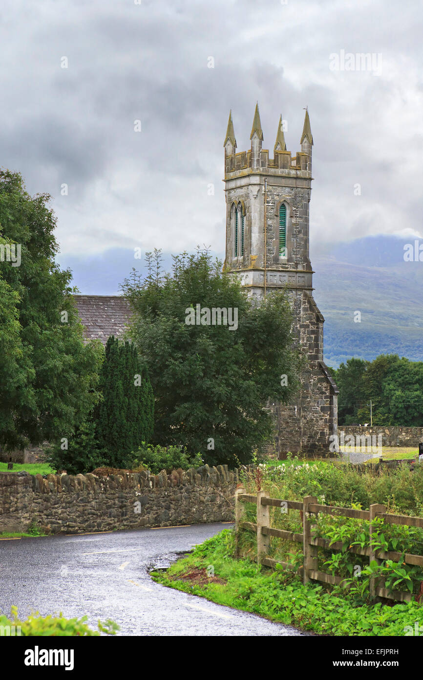 Old church in the Aghadoe area Stock Photo - Alamy