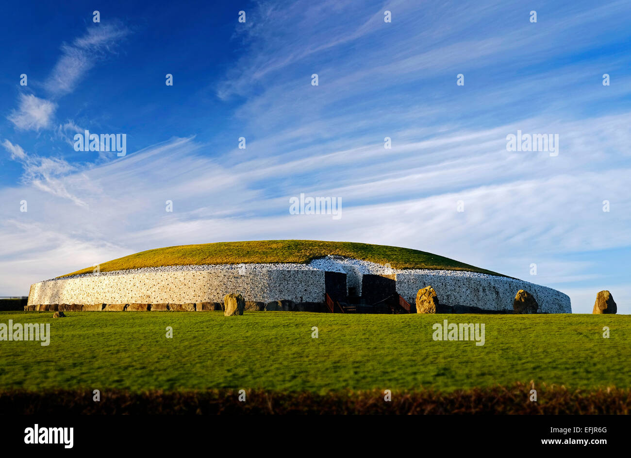 Newgrange Passage Tomb Co. Meath Ireland Stock Photo - Alamy
