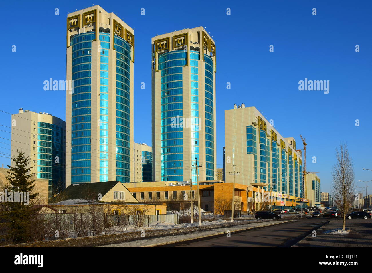 Modern buildings in Astana, Kazakhstan Stock Photo - Alamy