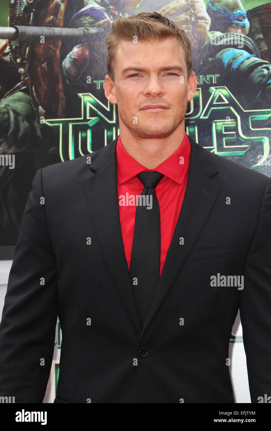 LOS ANGELES PREMIERE OF “TEENAGE MUTANT NINJA TURTLES” Featuring: Alan ...