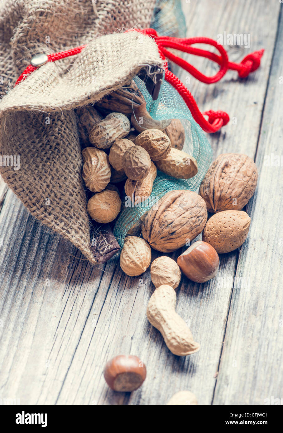 Full bag of nuts hi-res stock photography and images - Alamy