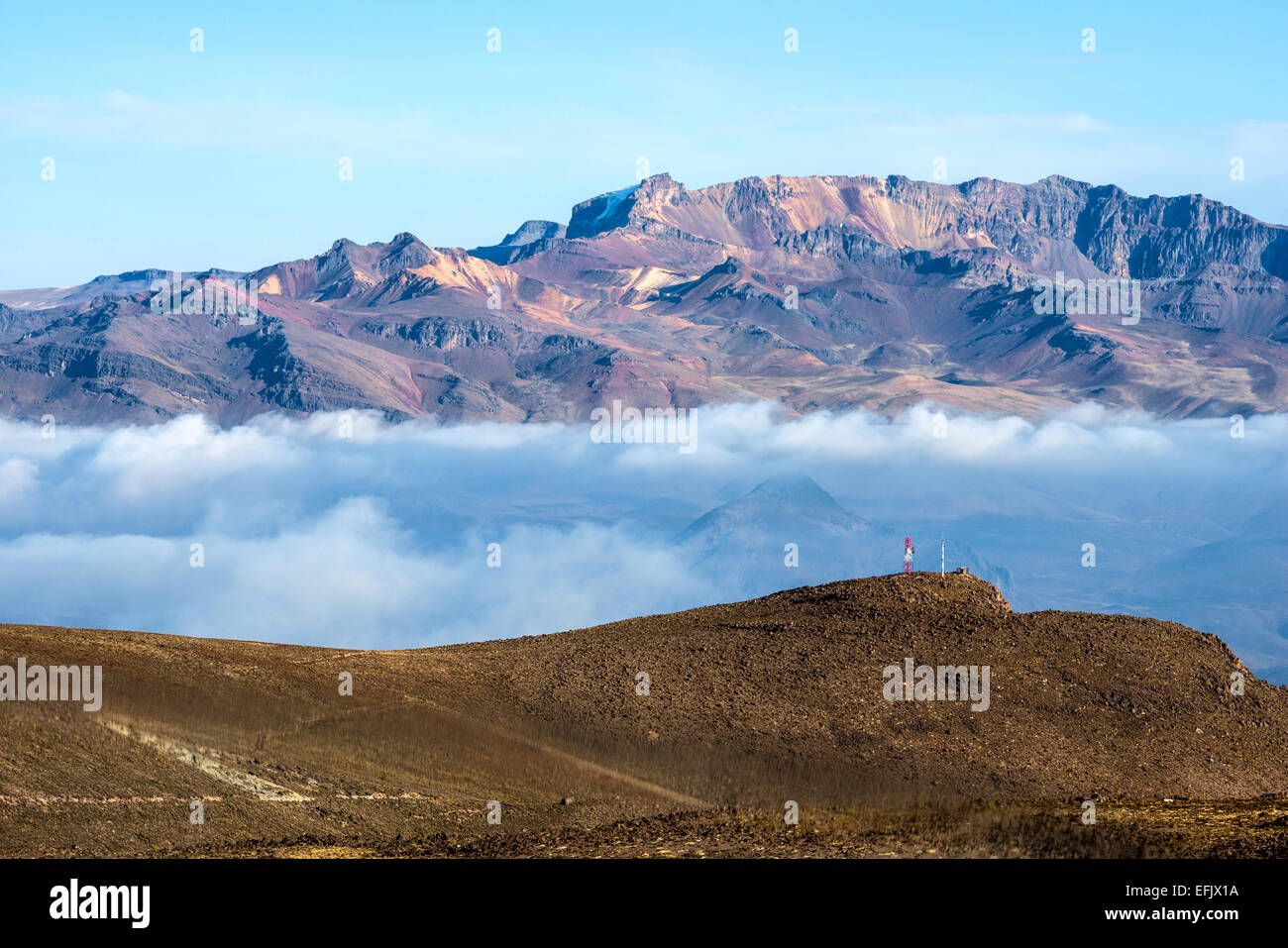 Canyon of the Colca River in southern Peru. Peru's third most-visited ...