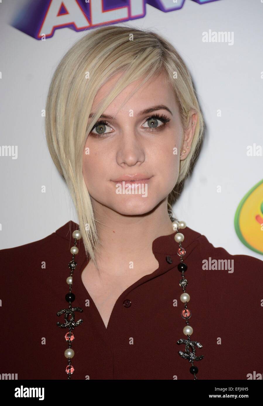 New York, NY, USA. 5th Feb, 2015. Ashlee Simpson at a public appearance ...
