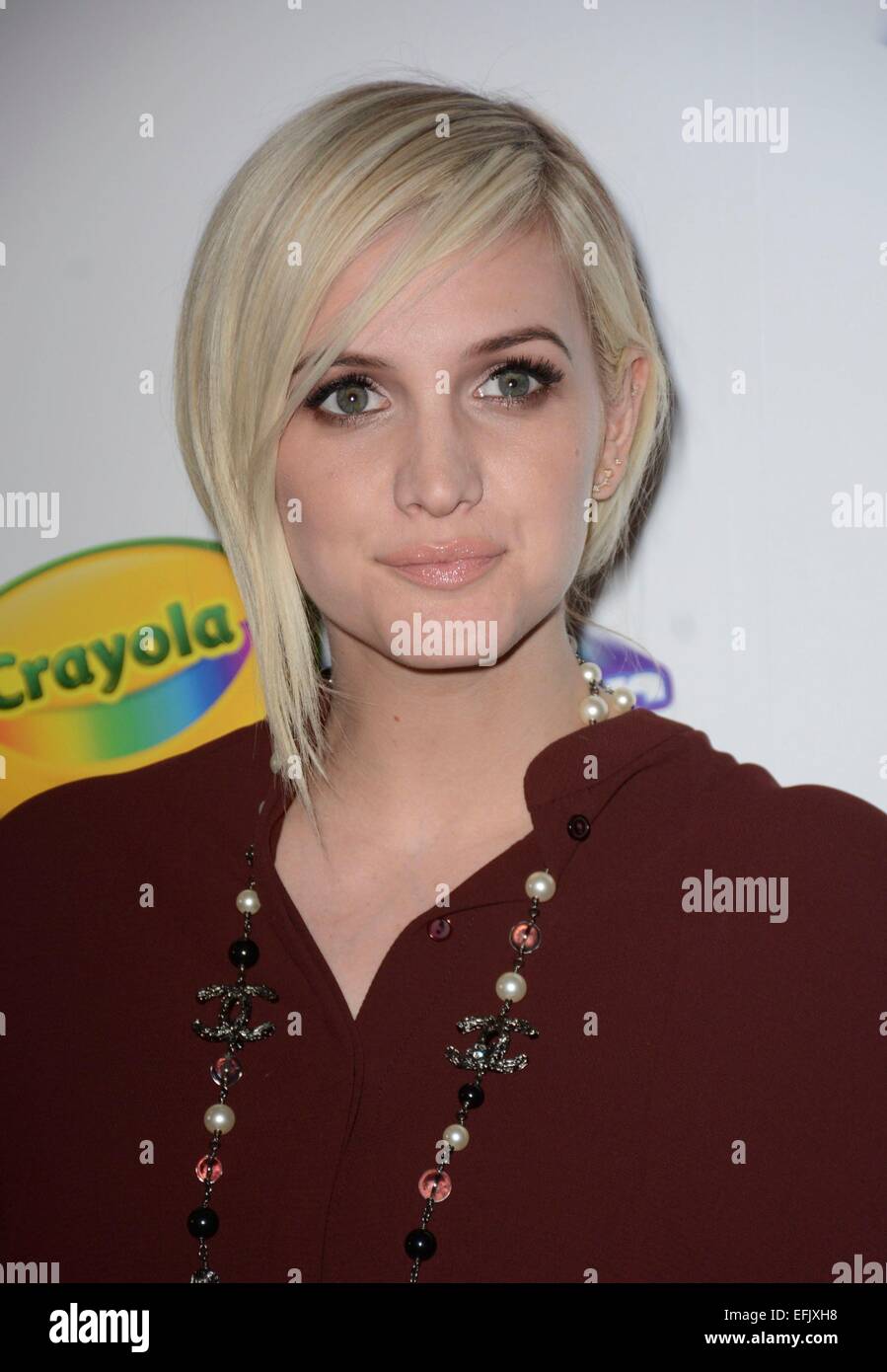 New York, NY, USA. 5th Feb, 2015. Ashlee Simpson at a public appearance ...