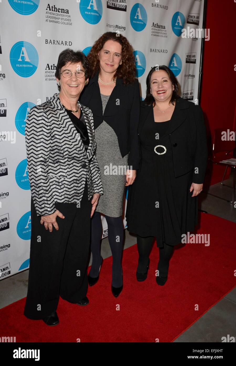 New York, NY, USA. 5th Feb, 2015. Kathryn Kolbert, Debora Spar, Melissa ...