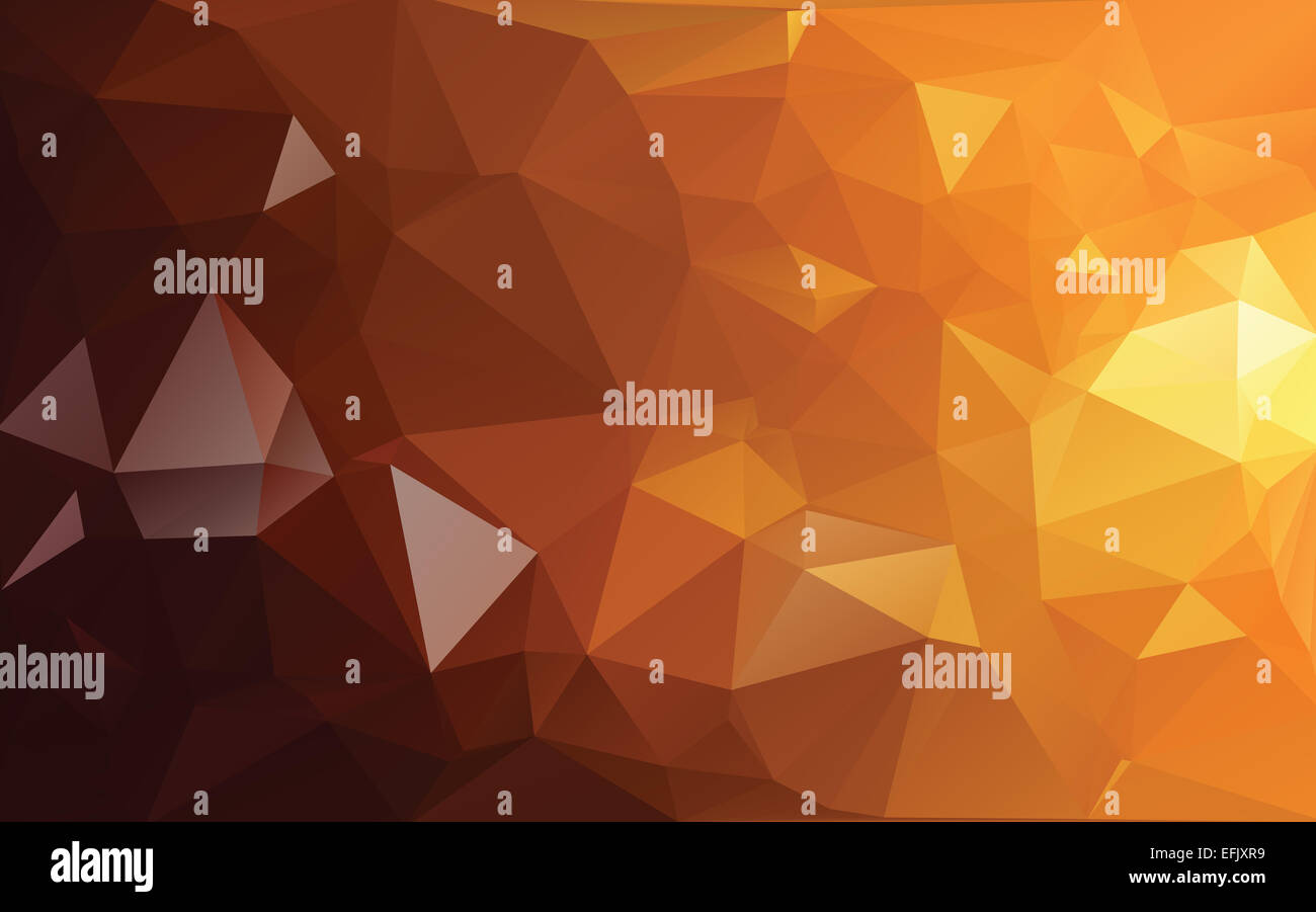 Abstract geometric polygon pattern with triangle parametric shape Stock ...