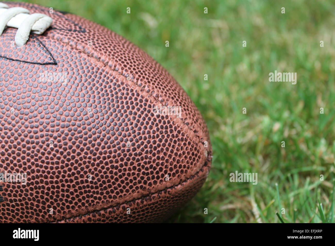 football closeup on grass Stock Photo - Alamy