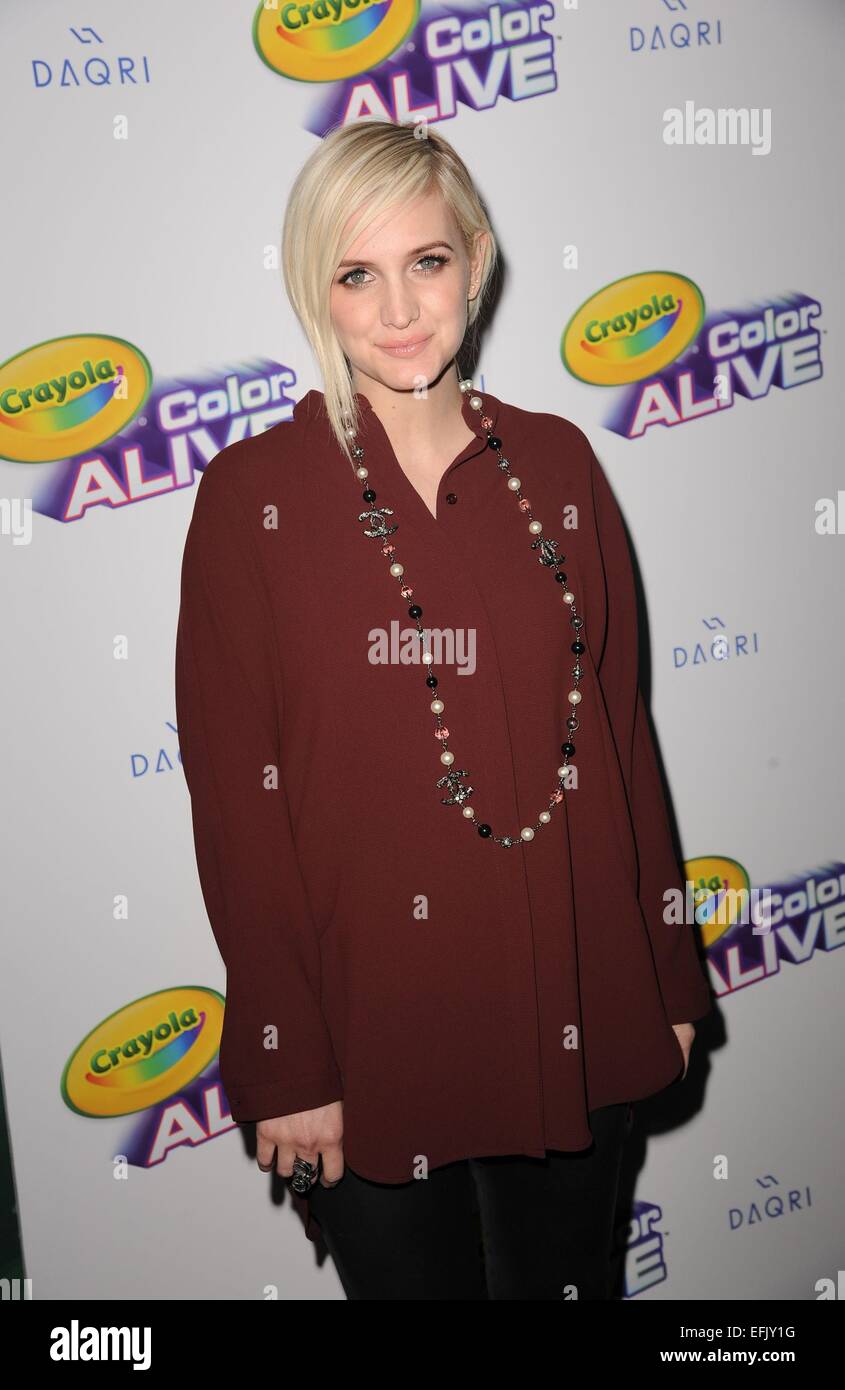 New York, NY, USA. 5th Feb, 2015. Ashlee Simpson at a public appearance ...