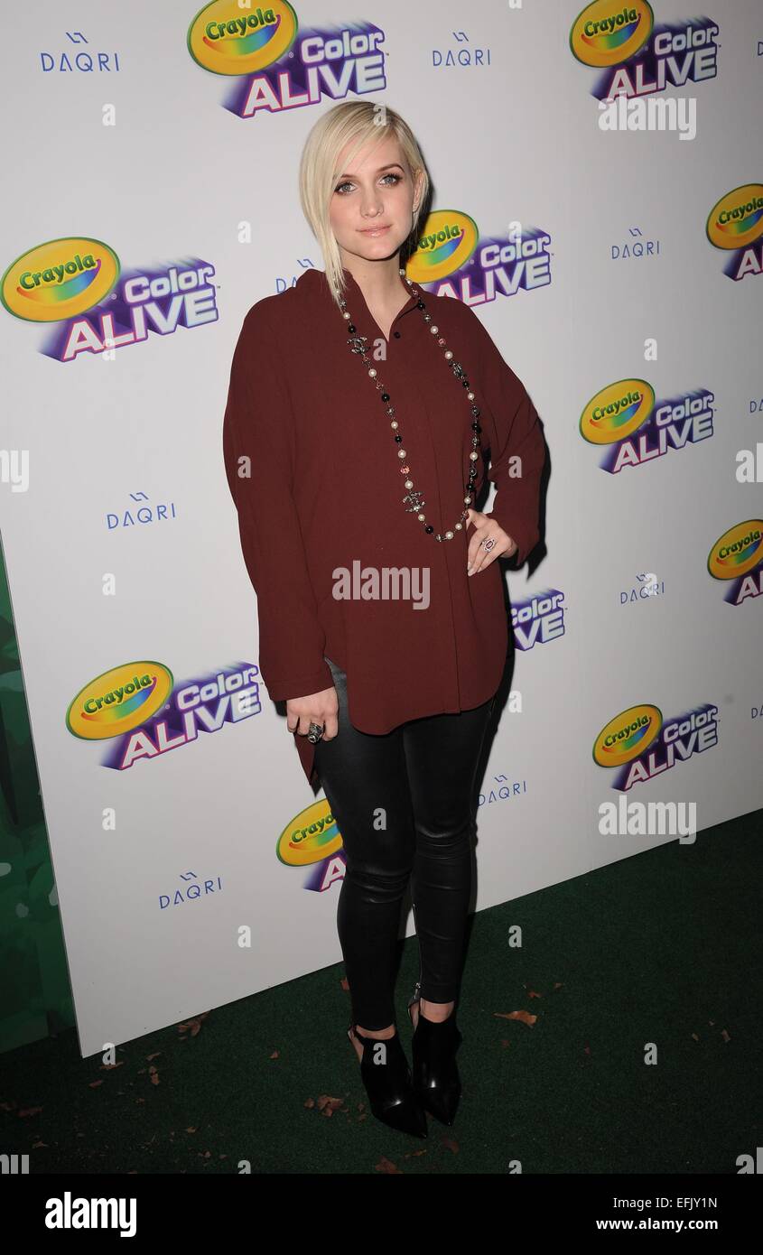 New York, NY, USA. 5th Feb, 2015. Ashlee Simpson at a public appearance ...