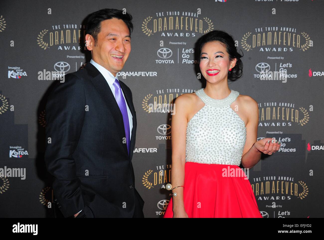 New York, NY, USA. 5th Feb, 2015. Suk Park, Arden Cho at arrivals for ...