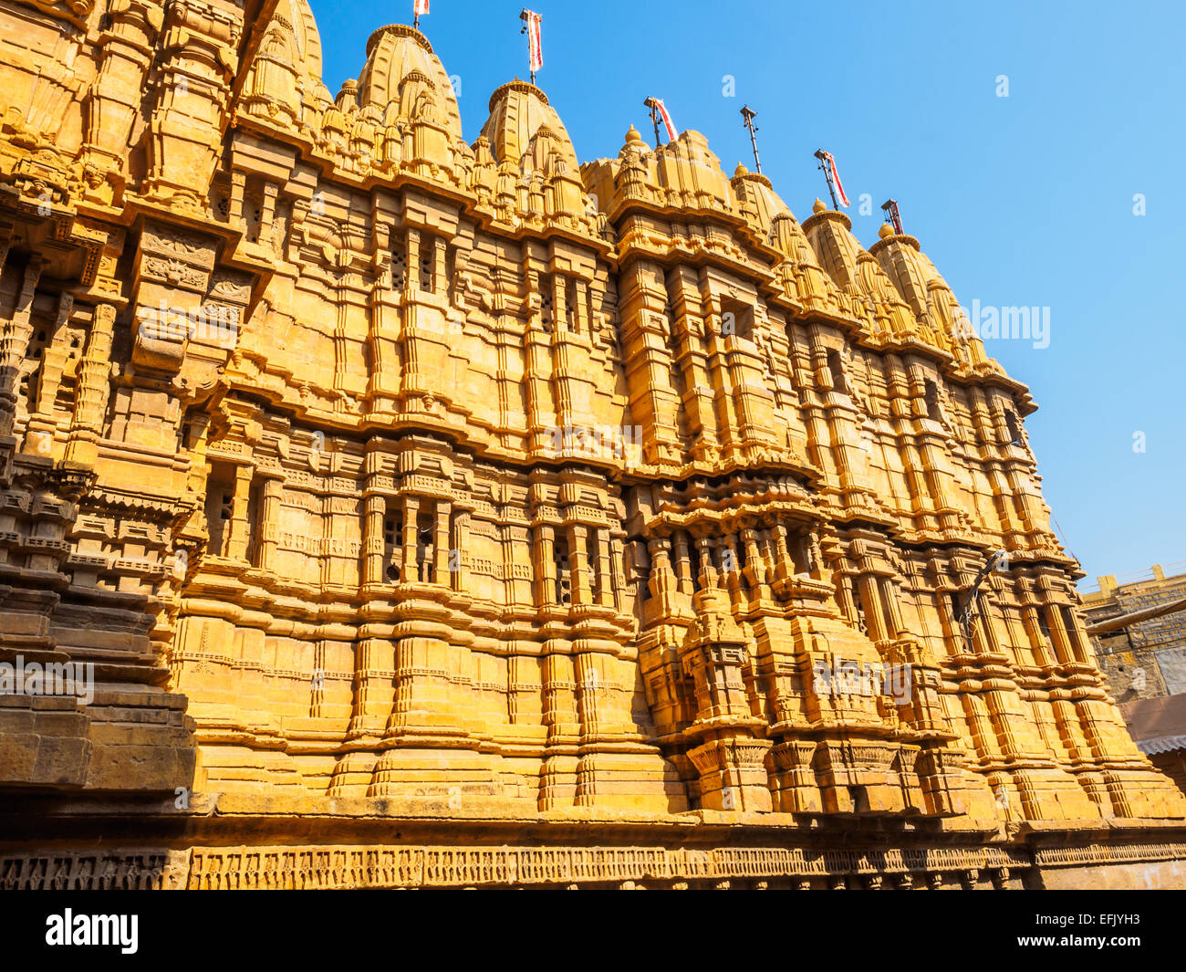 Temple in Jaisalmer Fort, Rajasthan, India Stock Photo - Alamy