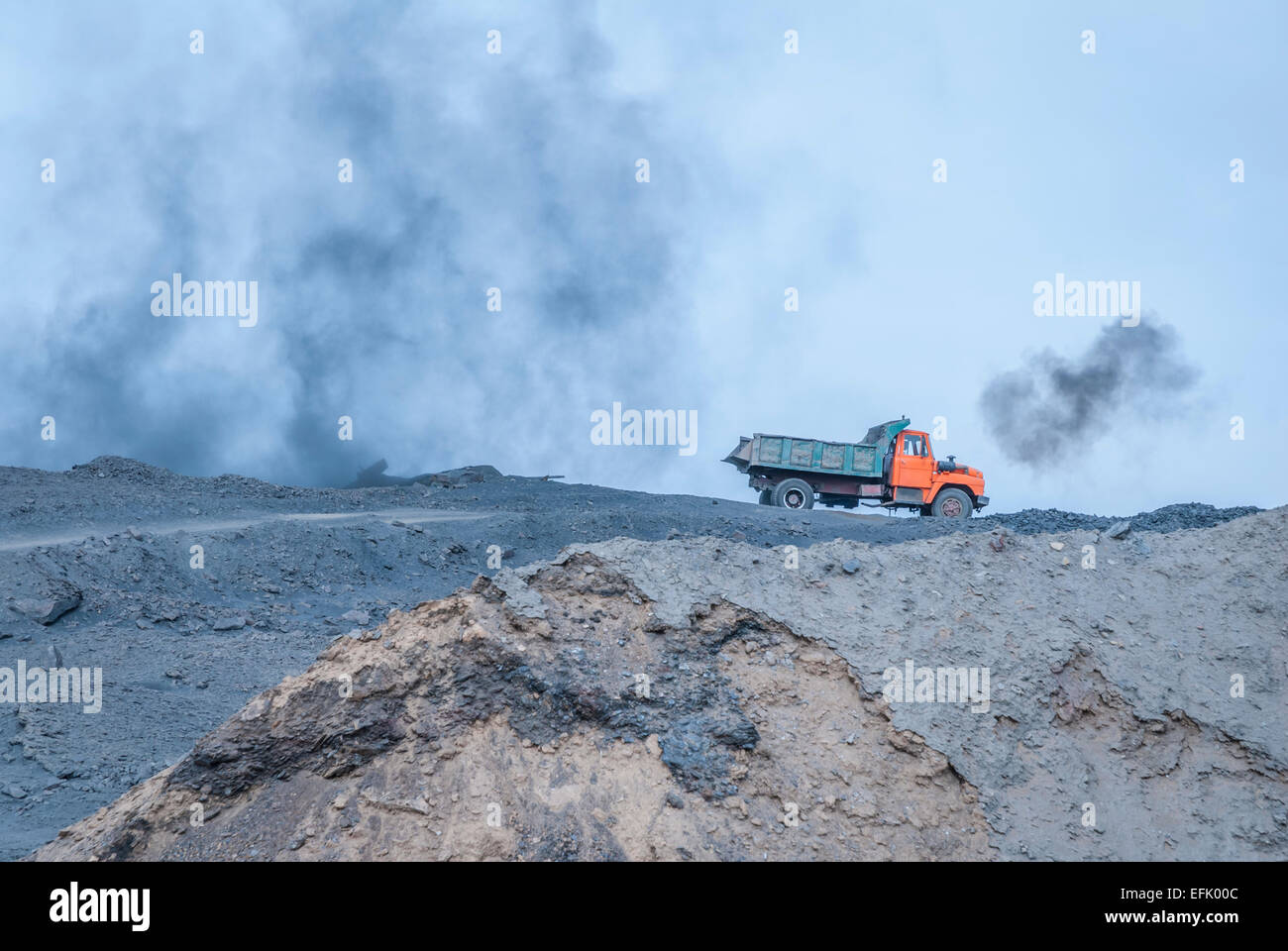 Coal mine, Tabas, Iran Stock Photo - Alamy