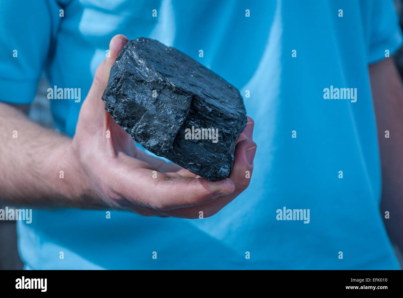 Coal sample, Tabas, Iran Stock Photo - Alamy