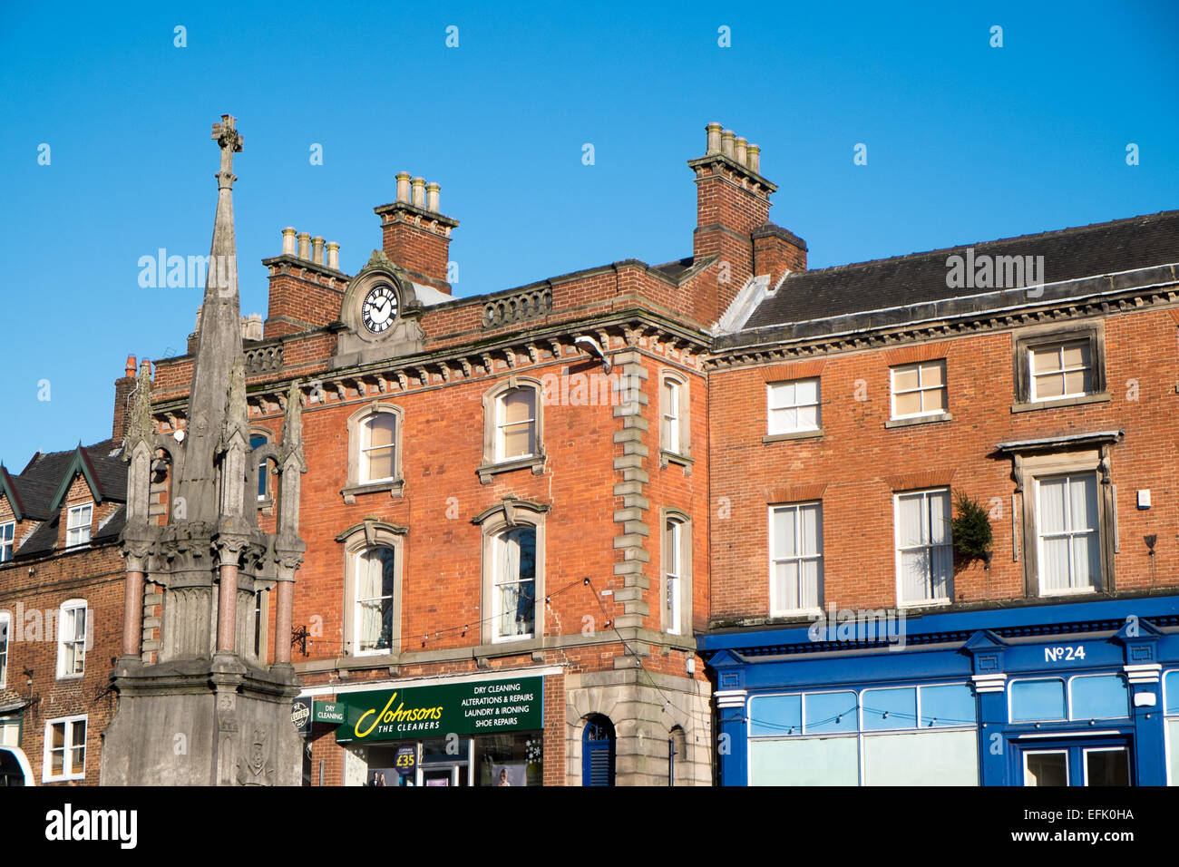 Ashbourne Derbyshire Winter Stock Photos & Ashbourne Derbyshire Winter ...