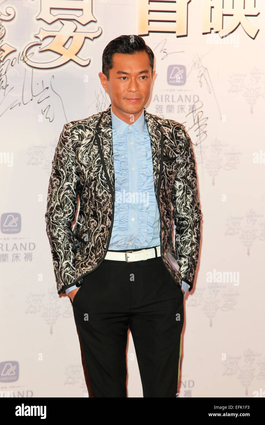 Louis Koo attends the premiere of An Inspector Calls in Hongkong, China ...