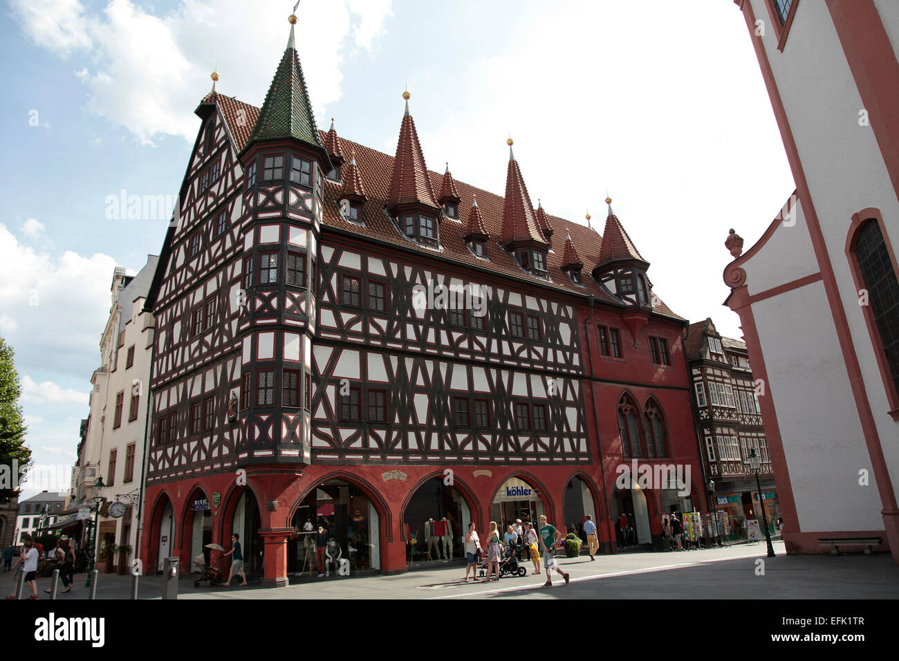 On a nearly 500-year history of the Old Town Hall of Fulda one can look ...