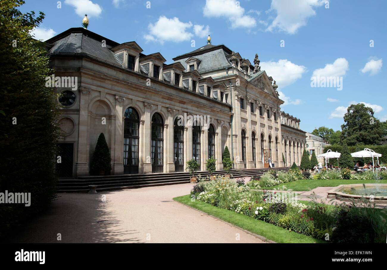 To the town castle of Fulda belongs the Orangerie and the Orangerie ...