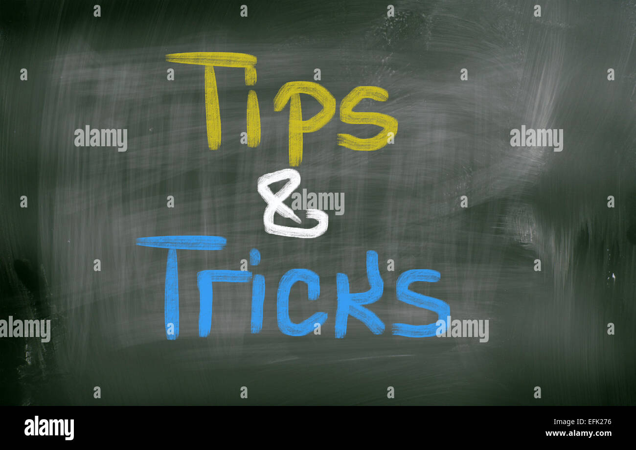Hint and tips hi-res stock photography and images - Alamy