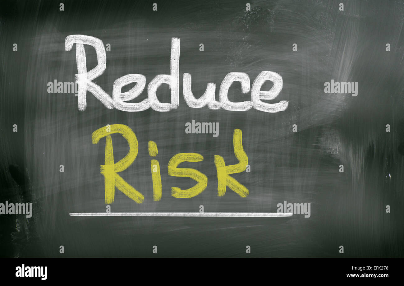Reduce Risk Concept Stock Photo - Alamy