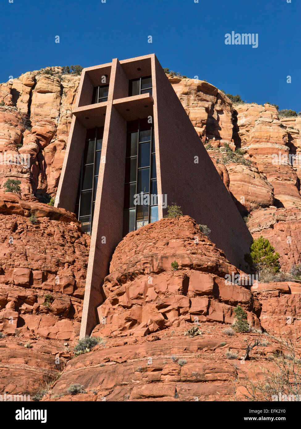 Sedona, Arizona, Church of the Holy Cross Stock Photo - Alamy