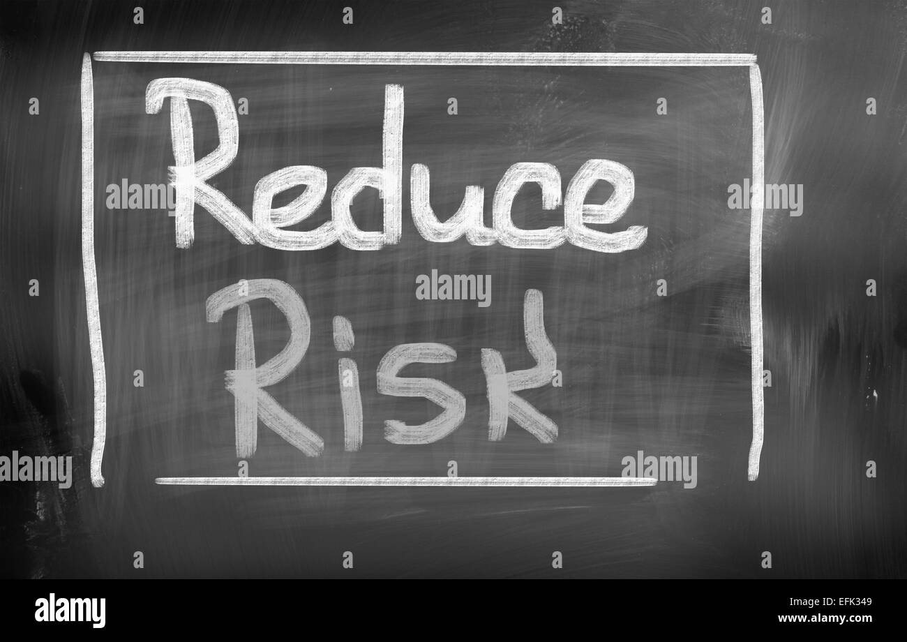 Reduce Risk Concept Stock Photo - Alamy