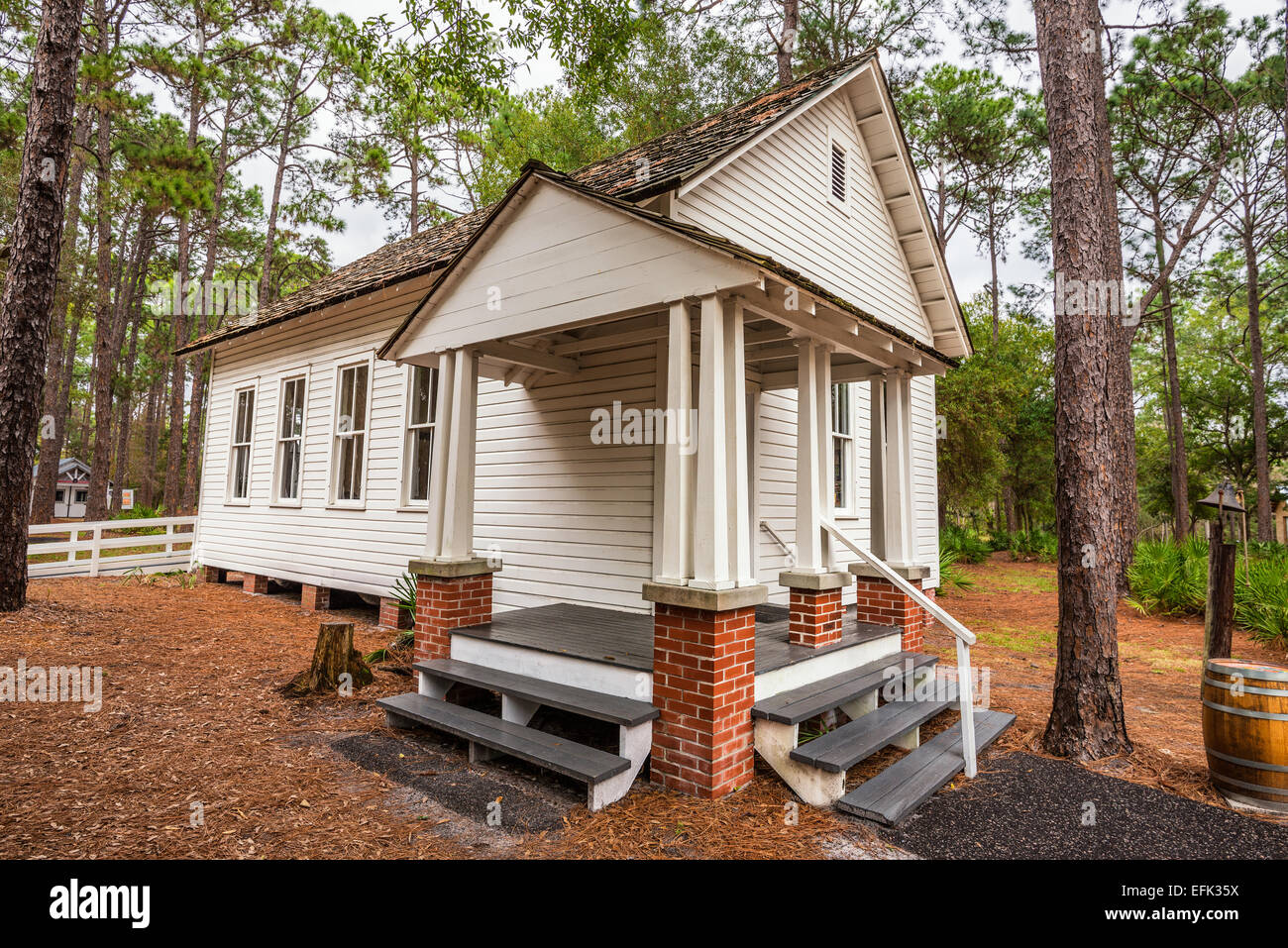 Harris School in the Pinellas County Heritage Village Stock Photo - Alamy