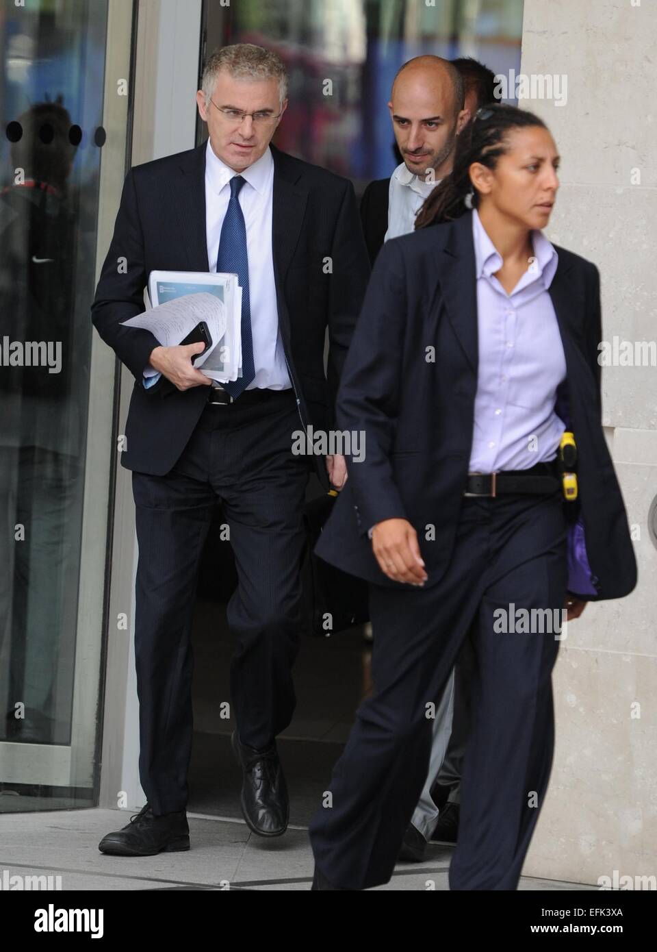 Ambassador of Israel Daniel Taub leaves the BBC Studios Featuring ...