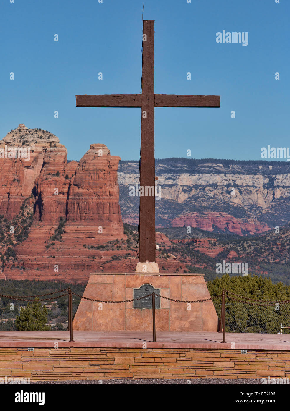 Sedona arizona chapel of the holy cross hi-res stock photography and ...