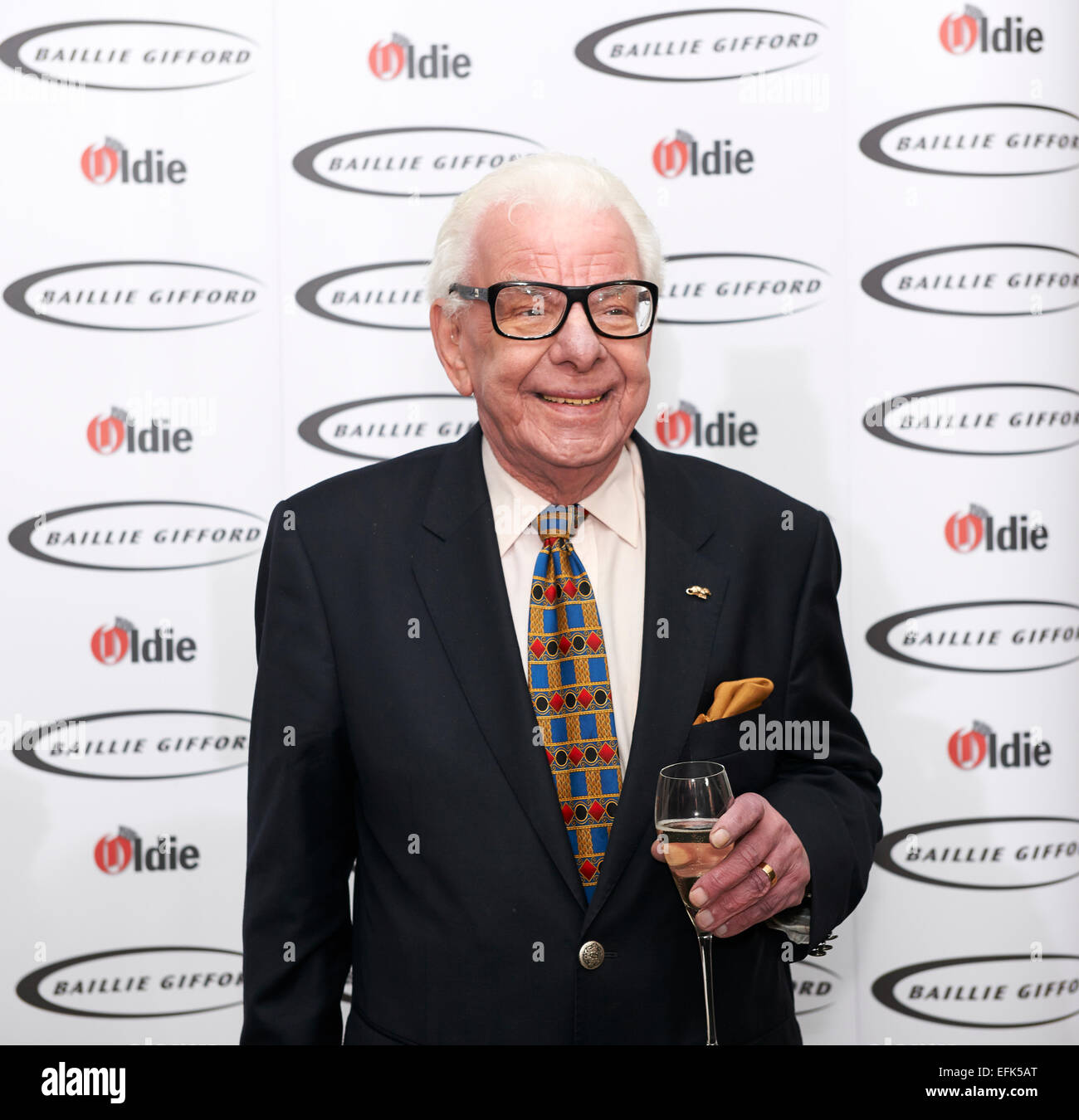 Barry Cryer at the Oldie of the Year Awards 2015 Stock Photo - Alamy