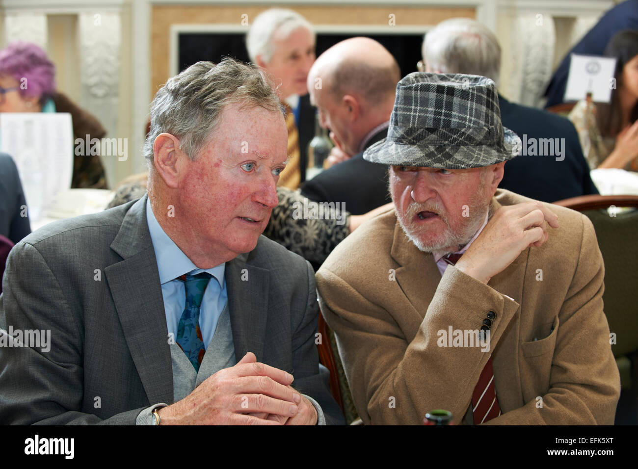 Ferdinand Mount & Wilfred De'Ath Stock Photo - Alamy