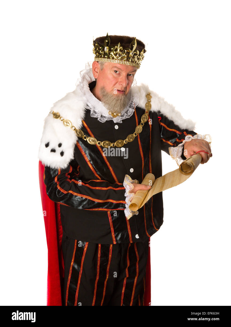 Portrait of a man holding a scroll hi-res stock photography and images ...