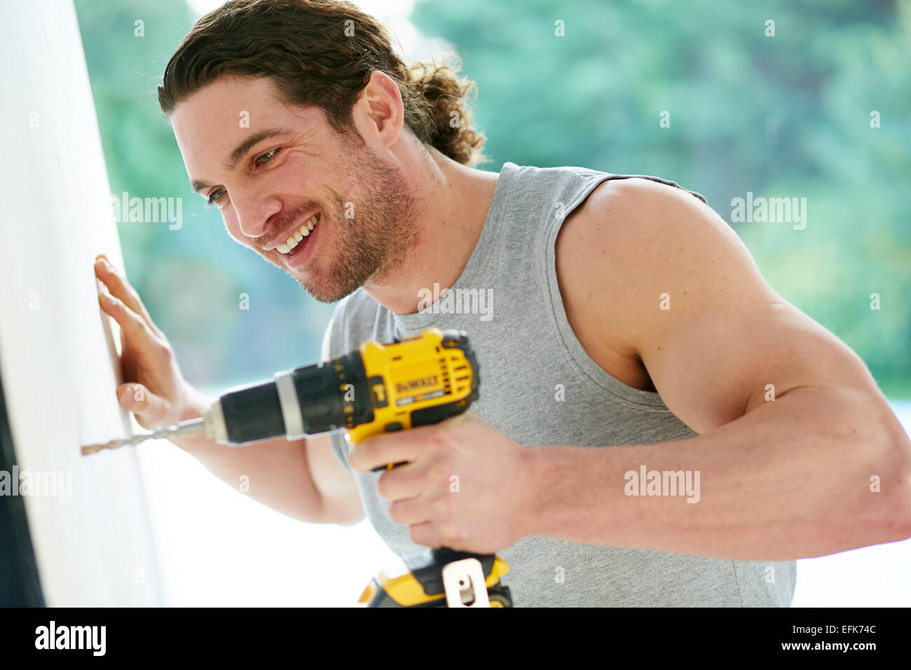 Tradesman drill hi-res stock photography and images - Alamy
