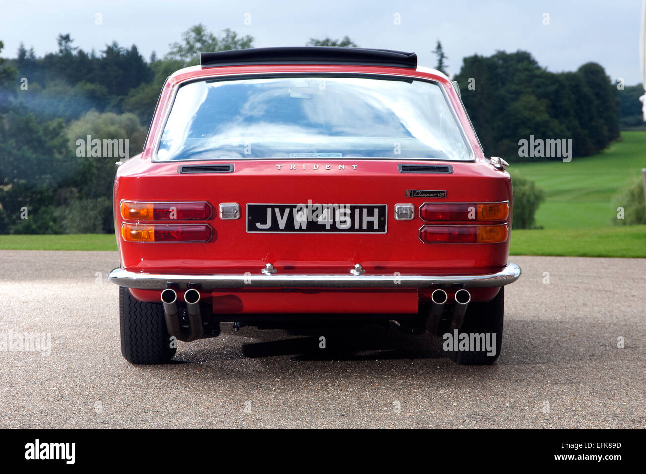 Trident Clipper low volume British classic sports car Stock Photo - Alamy