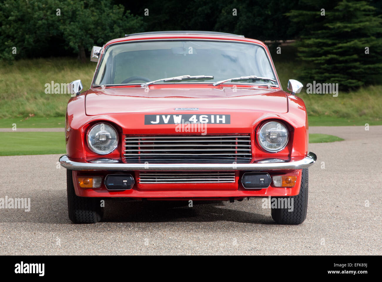Trident Clipper low volume British classic sports car Stock Photo - Alamy