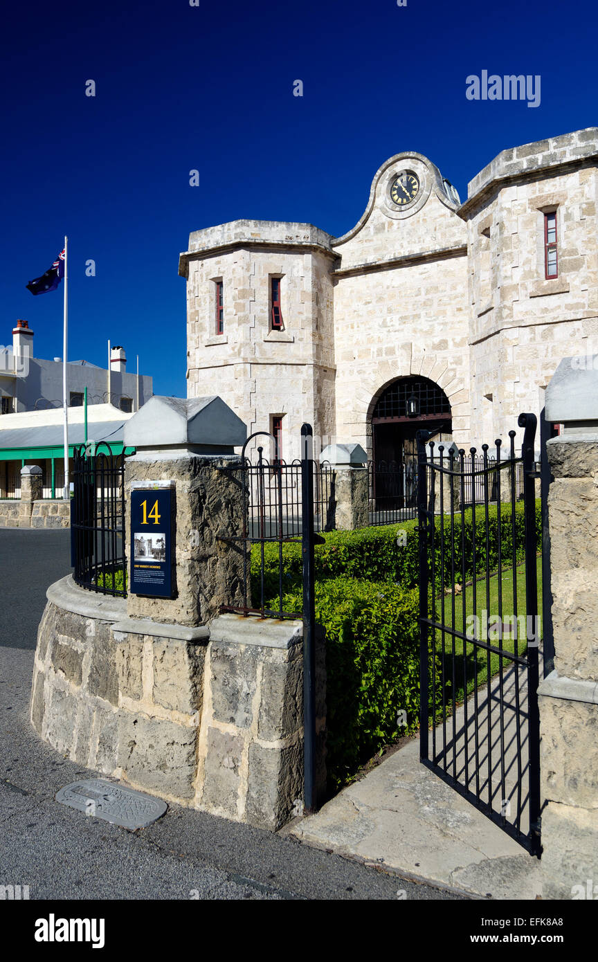 The gate house at Fremantle Prison, Fremantle, Perth, Western Australia ...