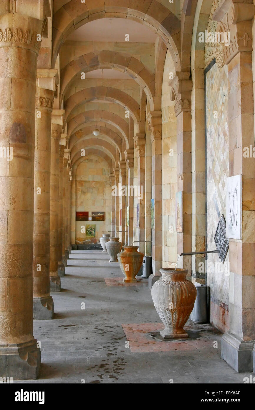 Gallery of Waters in the resort town of Jermuk, Armenia Stock Photo - Alamy