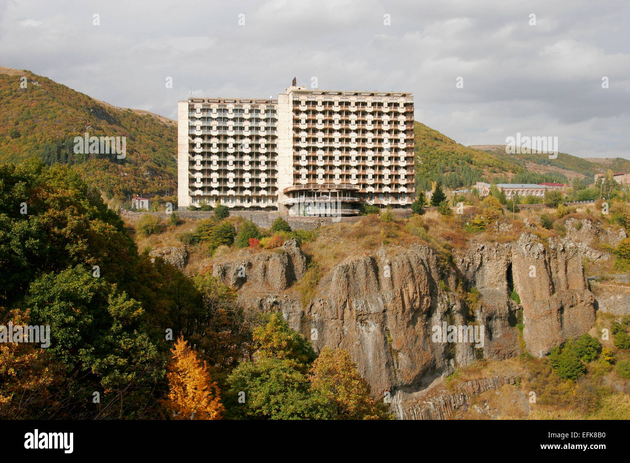 Resort town of Jermuk, Armenia Stock Photo - Alamy