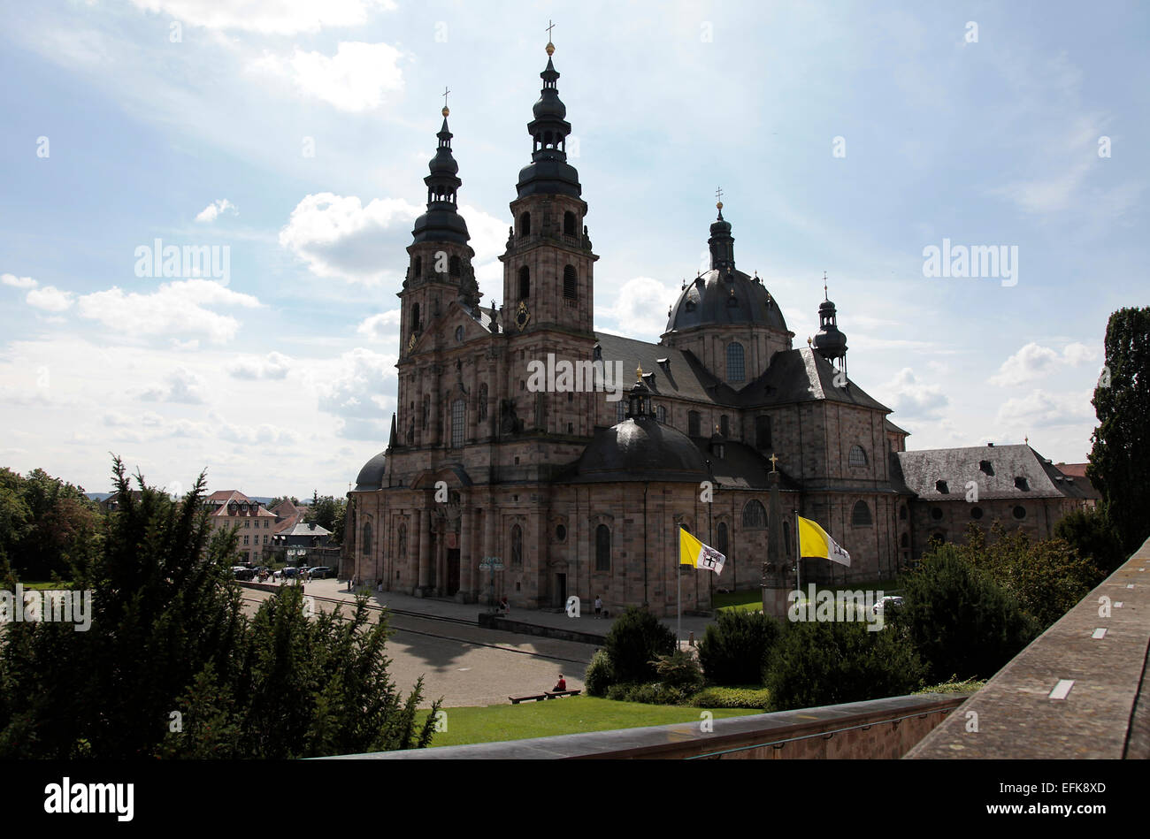 The Fulda Cathedral is the landmark of Fulda and he is the most ...