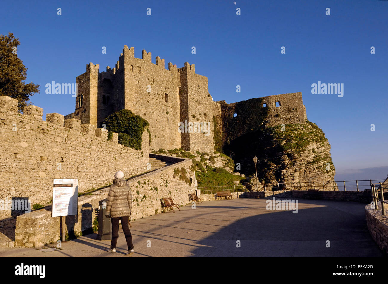 Sicily italy erice hi-res stock photography and images - Alamy