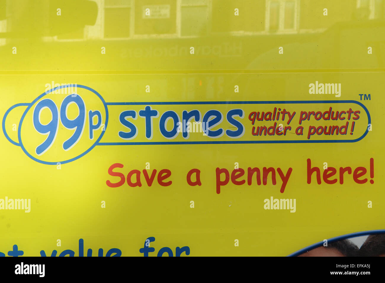 99p shops hi-res stock photography and images - Alamy