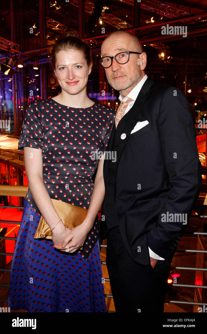 Peter Lohmeyer and daughter Lola Klamroth attending the Opnening Party ...