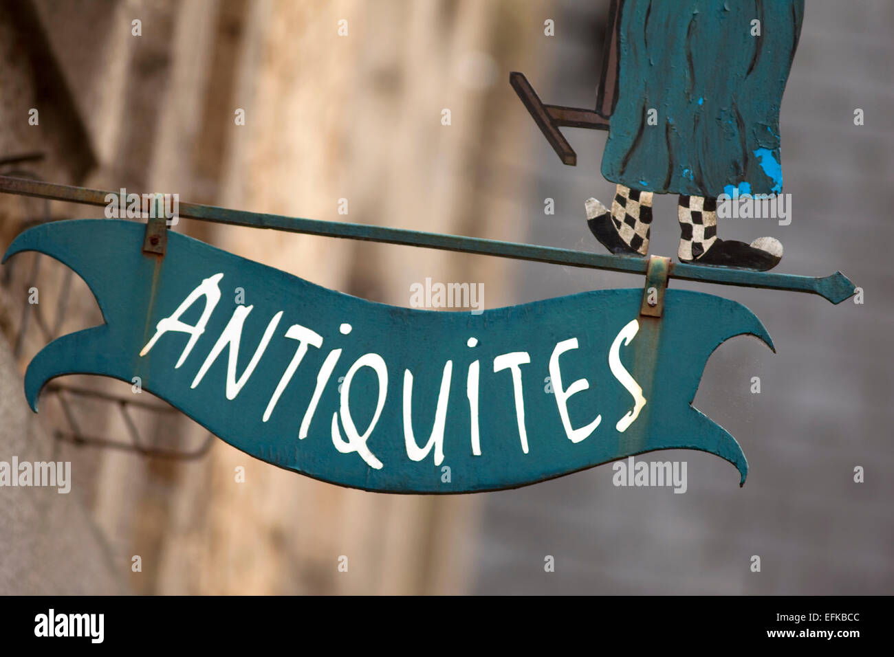 Old french shop sign hi-res stock photography and images - Alamy