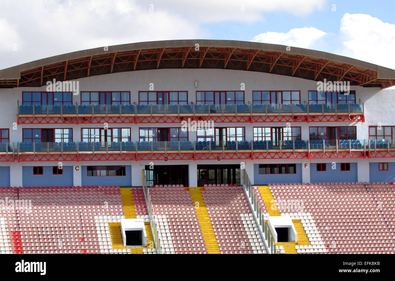 The malta national stadium in valletta hi-res stock photography and ...