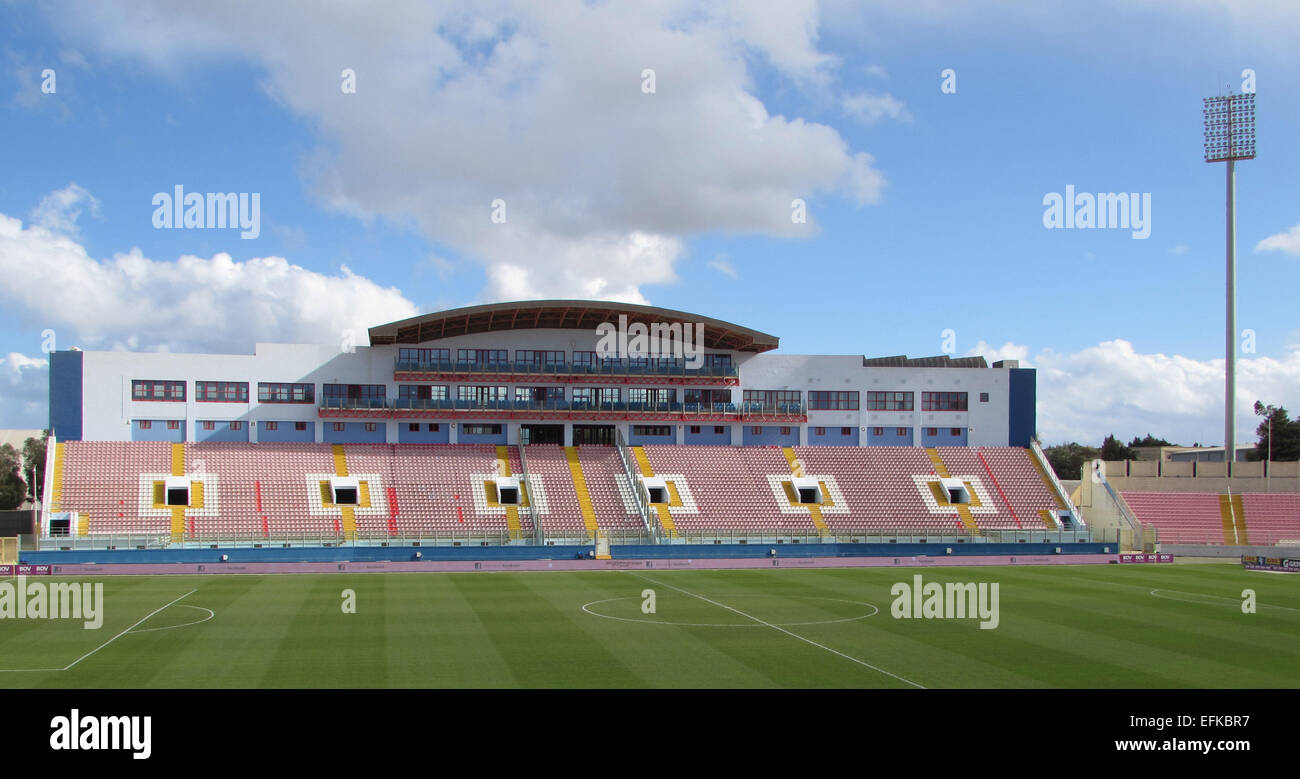 Malta F.A National Stadium at Ta'Qali hosts double header Maltese ...